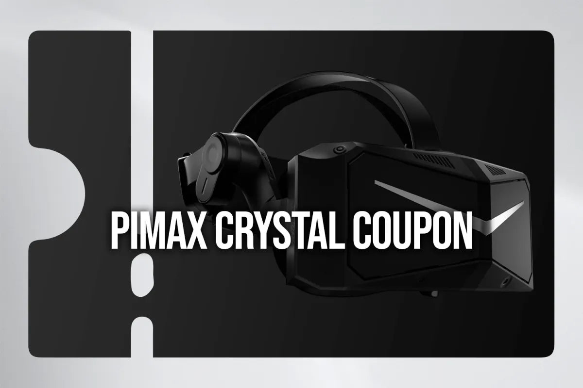 Pimax Crystal Light coupon ($10 gift) and Crystal coupon ($50 gift ...