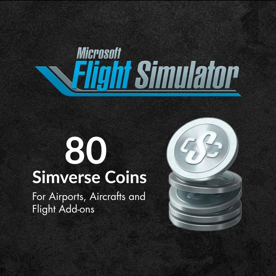 Gift with Purchase | Microsoft Flight Simulator - 80 Simverse Coins ...